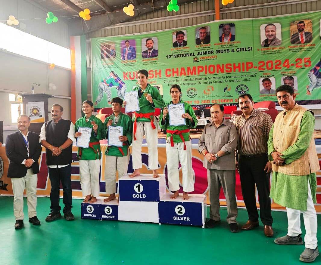 Young Indian Kurash athletes competed in Himachal Pradesh – IKA